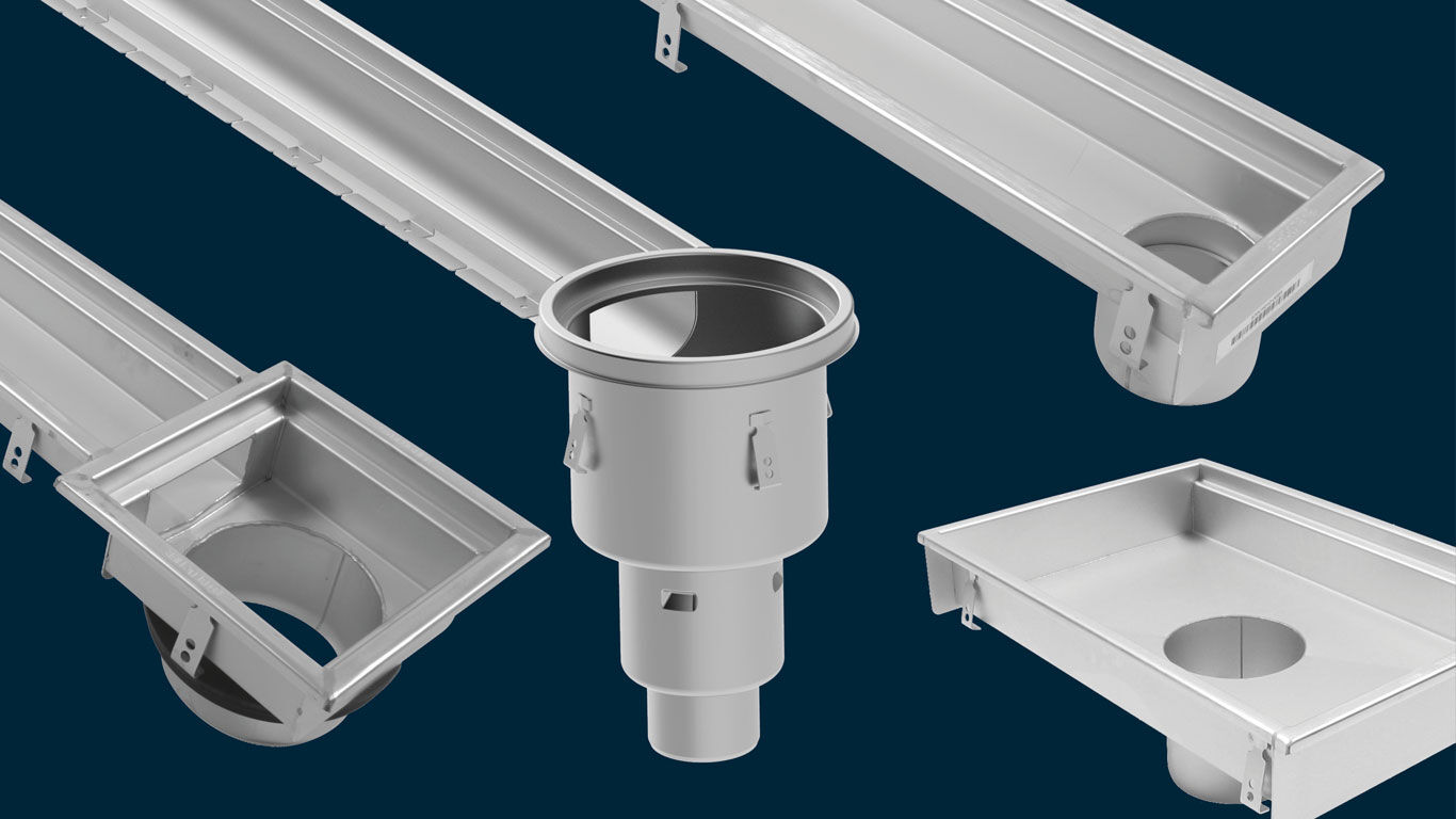 Drains & Upper Parts with Rectangular Top (Channels)